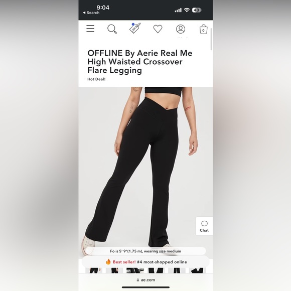 aerie | Pants & Jumpsuits | Offline By Aerie Real Me High Waisted ...